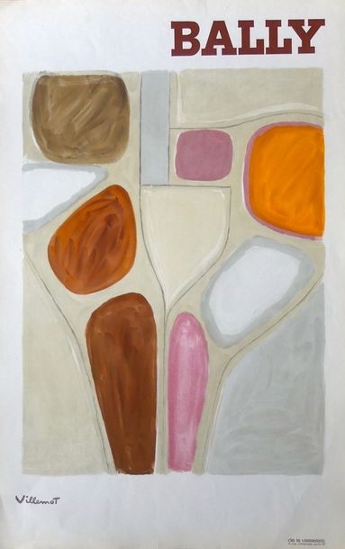 Bernard Villemot | BALLY.1971 Imprimerie de la Vasselais (1971) | MutualArt