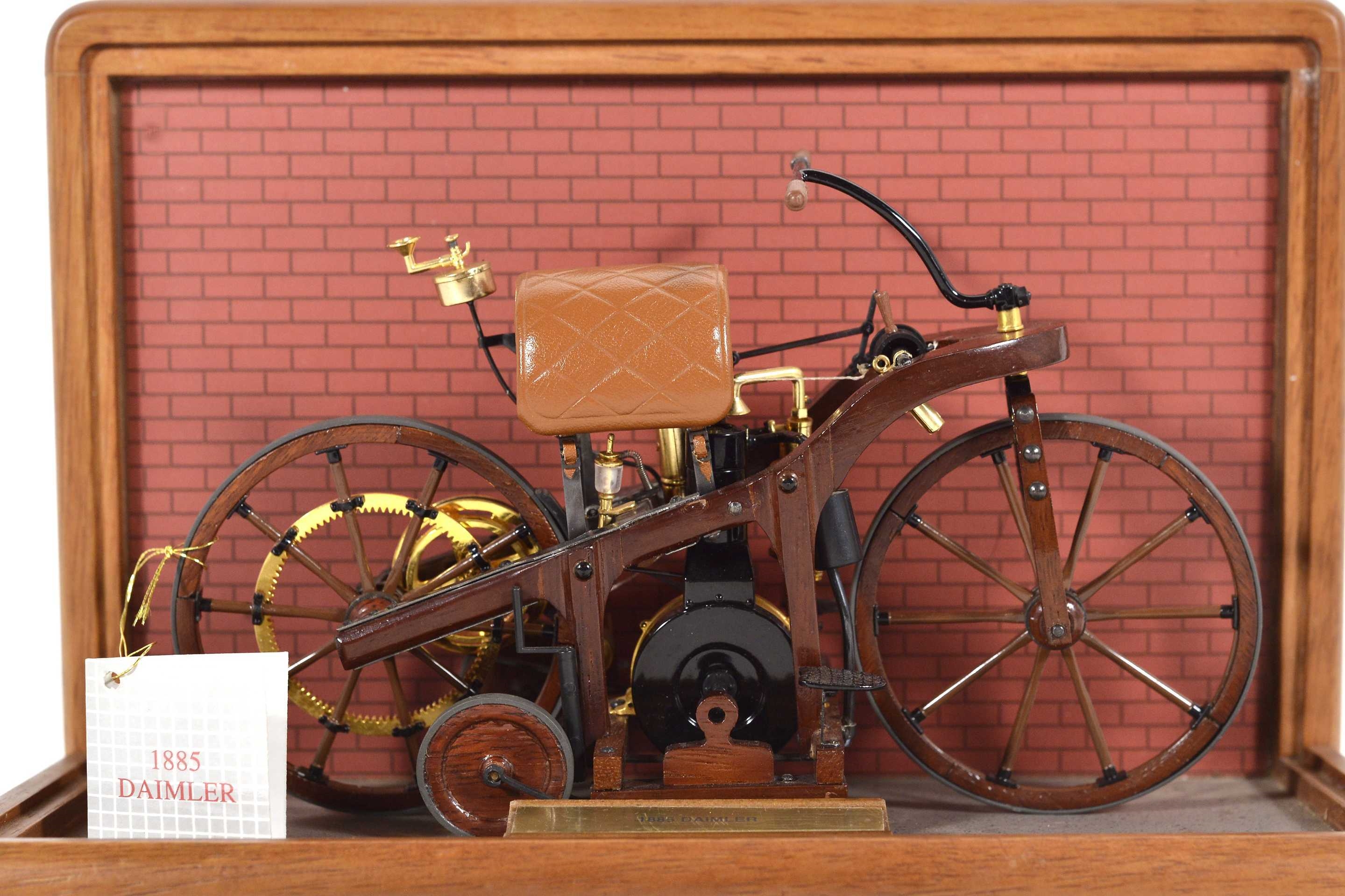 Franklin Mint | Daimler motorcycle diecast model (1885) | MutualArt