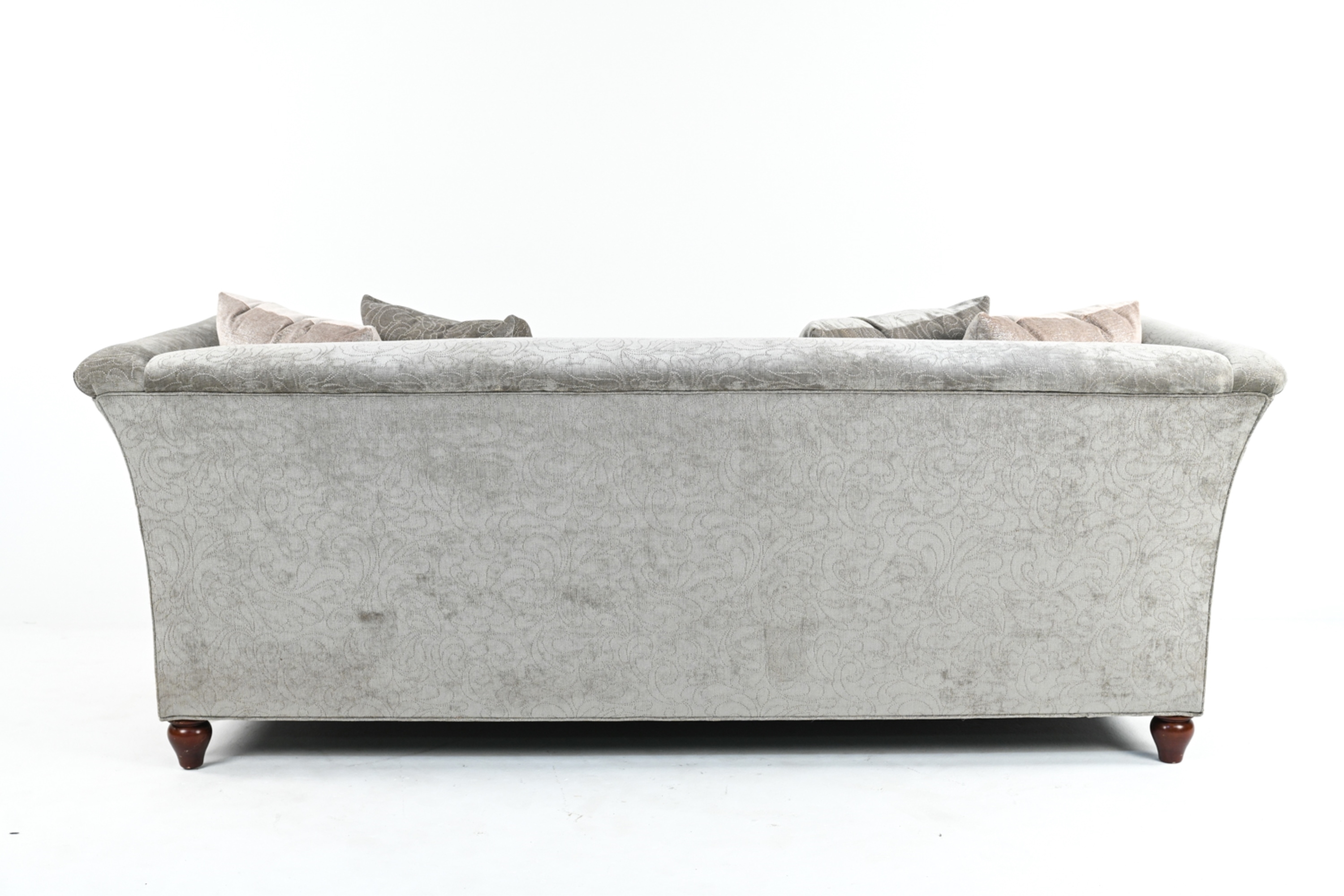 Barbara Barry | BARBARA BARRY EMBROIDERED CHENILLE SOFA | MutualArt