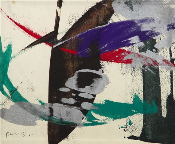 Marcelle Ferron | Composition (1962) | MutualArt