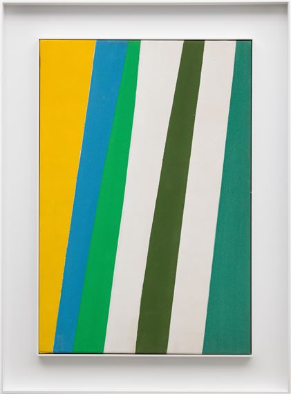 Jack Bush | Double Mock O (1968) | MutualArt