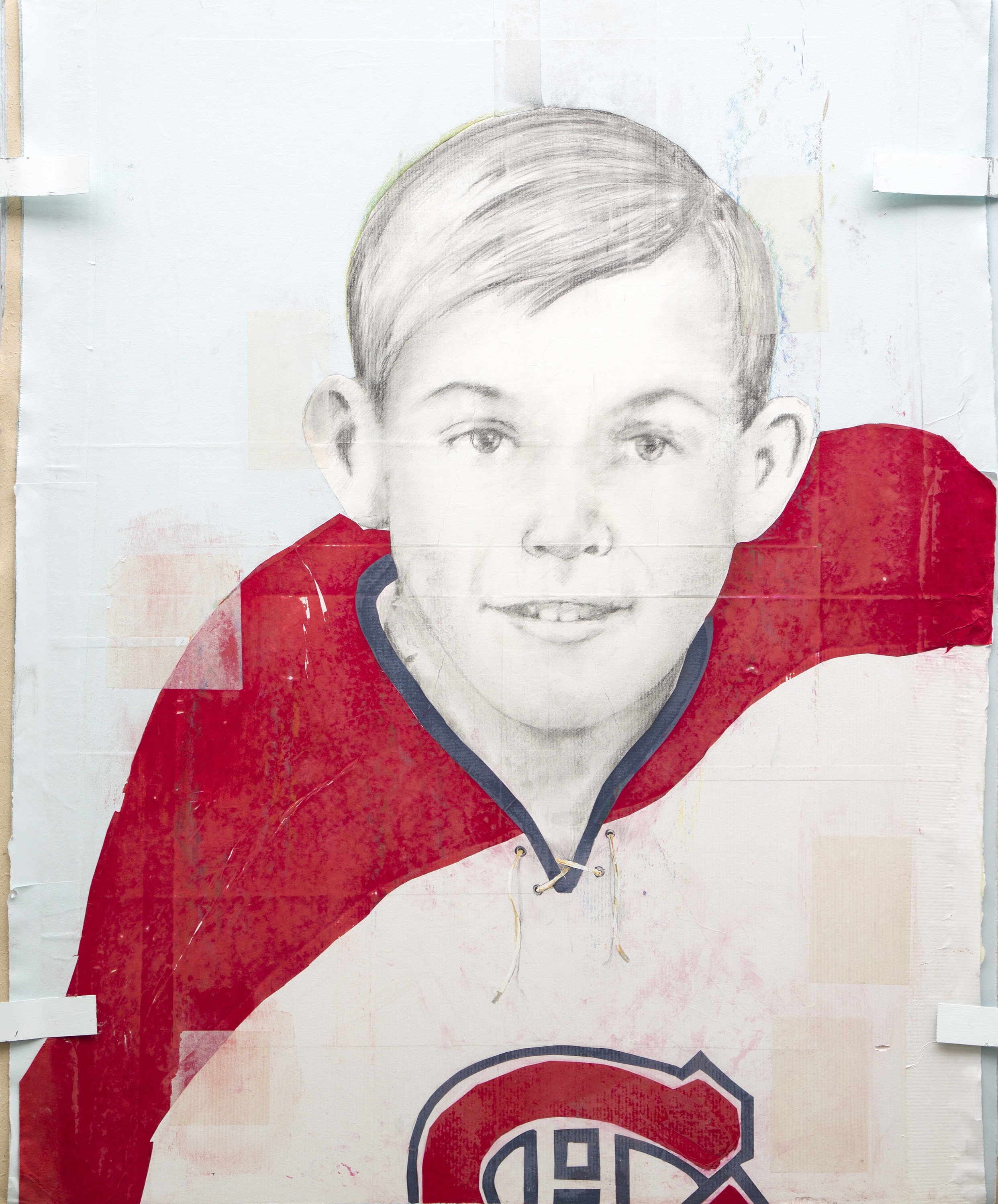 Louis Boudreault | Portrait de Guy Lafleur enfant / Portrait of Guy ...