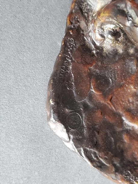 Roger Godchaux | Epreuve en bronze à patine brun-clair nuancé signée ...