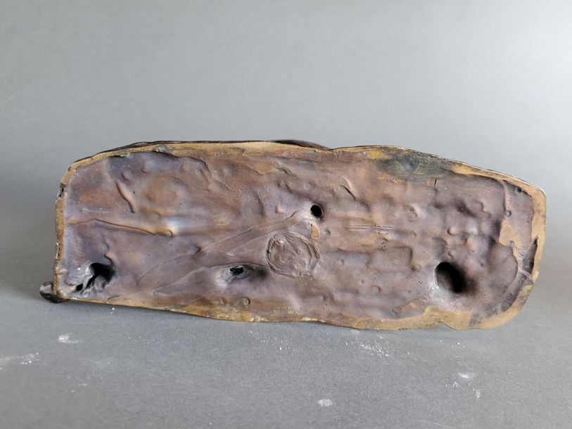 Roger Godchaux | Epreuve en bronze à patine brun-clair nuancé signée ...