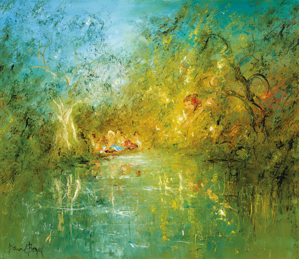 David Boyd | Under the Spirit of the Wattle Tree (1976) | MutualArt