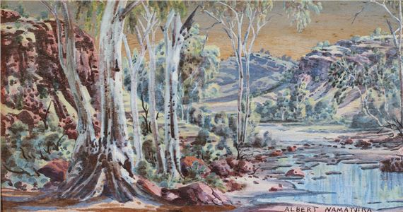 Albert Namatjira | Central Australia | MutualArt
