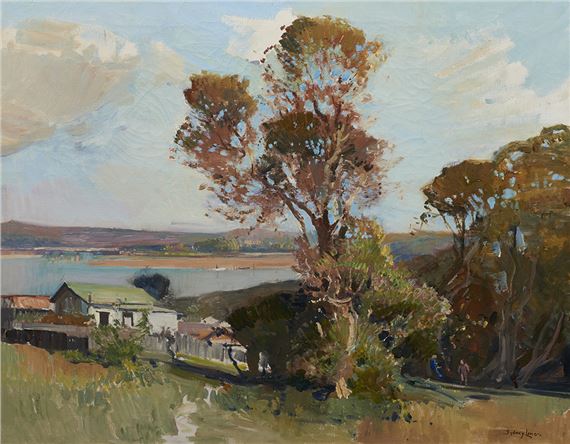 Sydney Long | The Lake Narrabeen | MutualArt