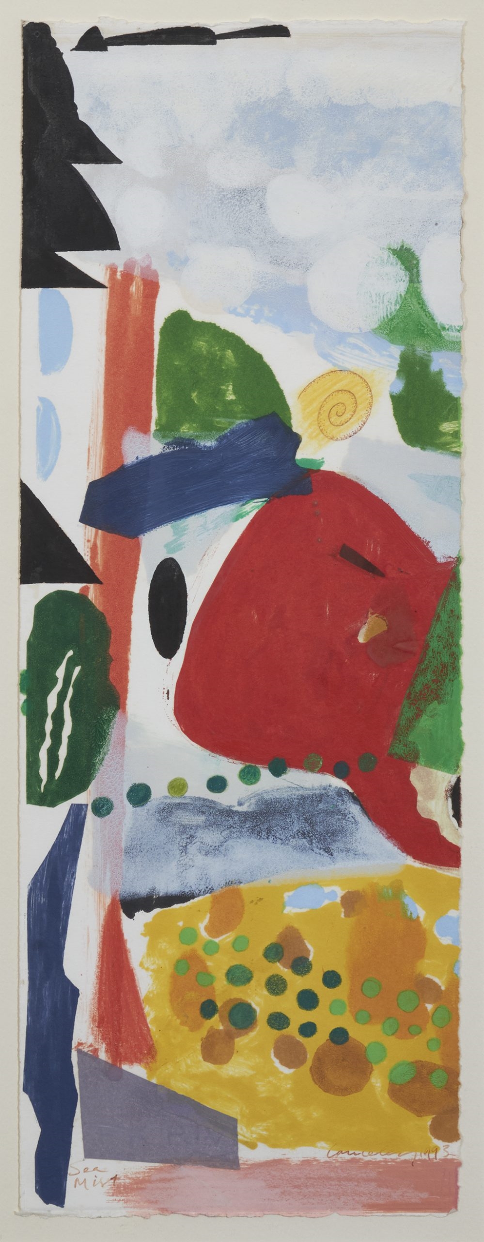 Colin Lanceley | Sea Mist (1993) | MutualArt