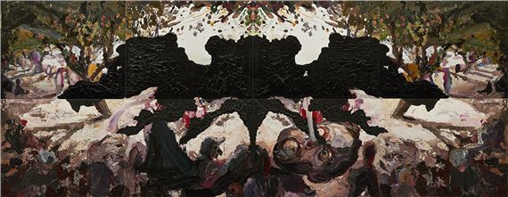 Ben Quilty | Kuta Rorschach No. 1 (2014) | MutualArt