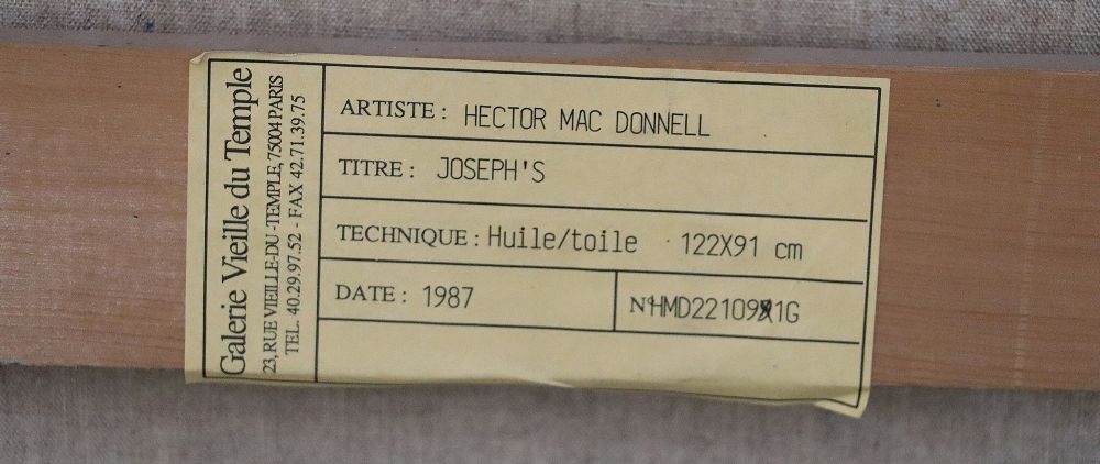 Hector McDonnell | JOSEPH'S (1987) | MutualArt