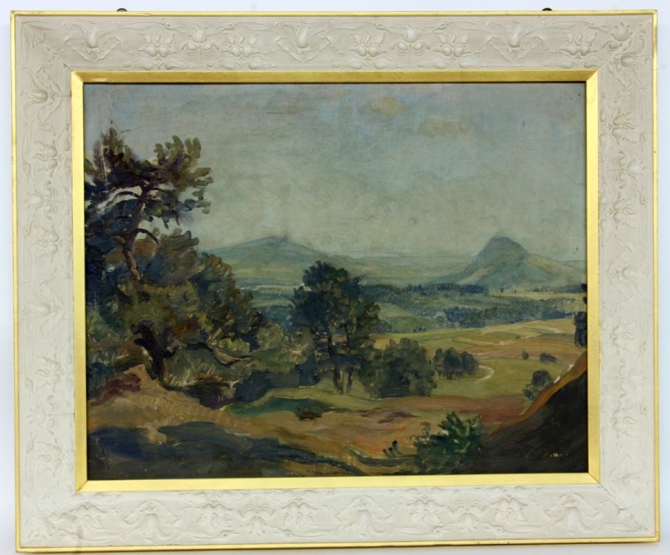 German School, 20th Century | Hegau landscape withHohentwiel. | MutualArt