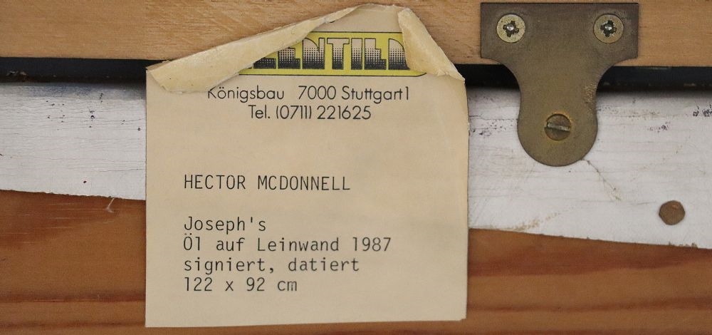 Hector McDonnell | JOSEPH'S (1987) | MutualArt