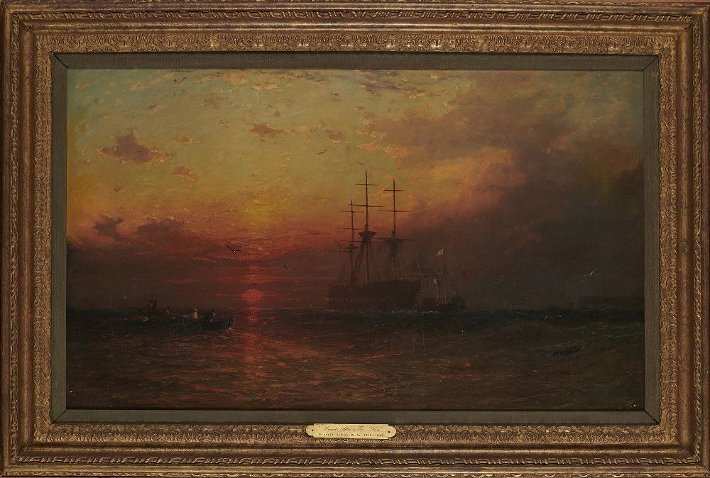 James Francis Danby | SUNSET AFTER THE STORM (1869) | MutualArt