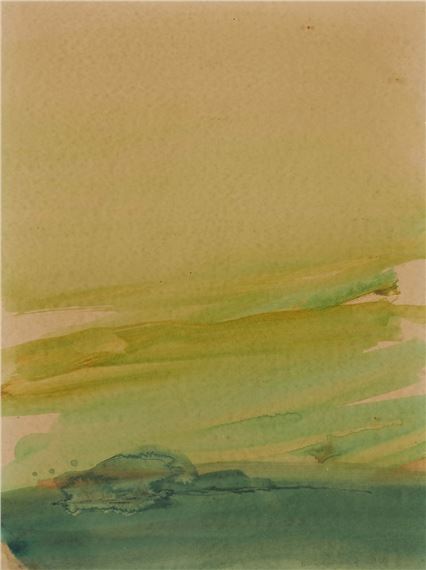 Barrie Cooke | KILKENNY LANDSCAPE (1965) | MutualArt