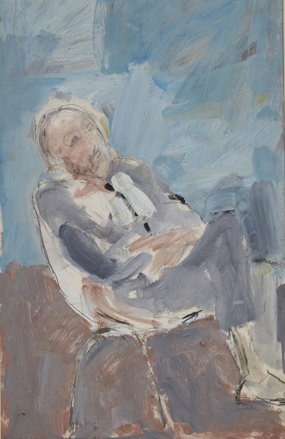 Basil Blackshaw | SEATED MAN | MutualArt
