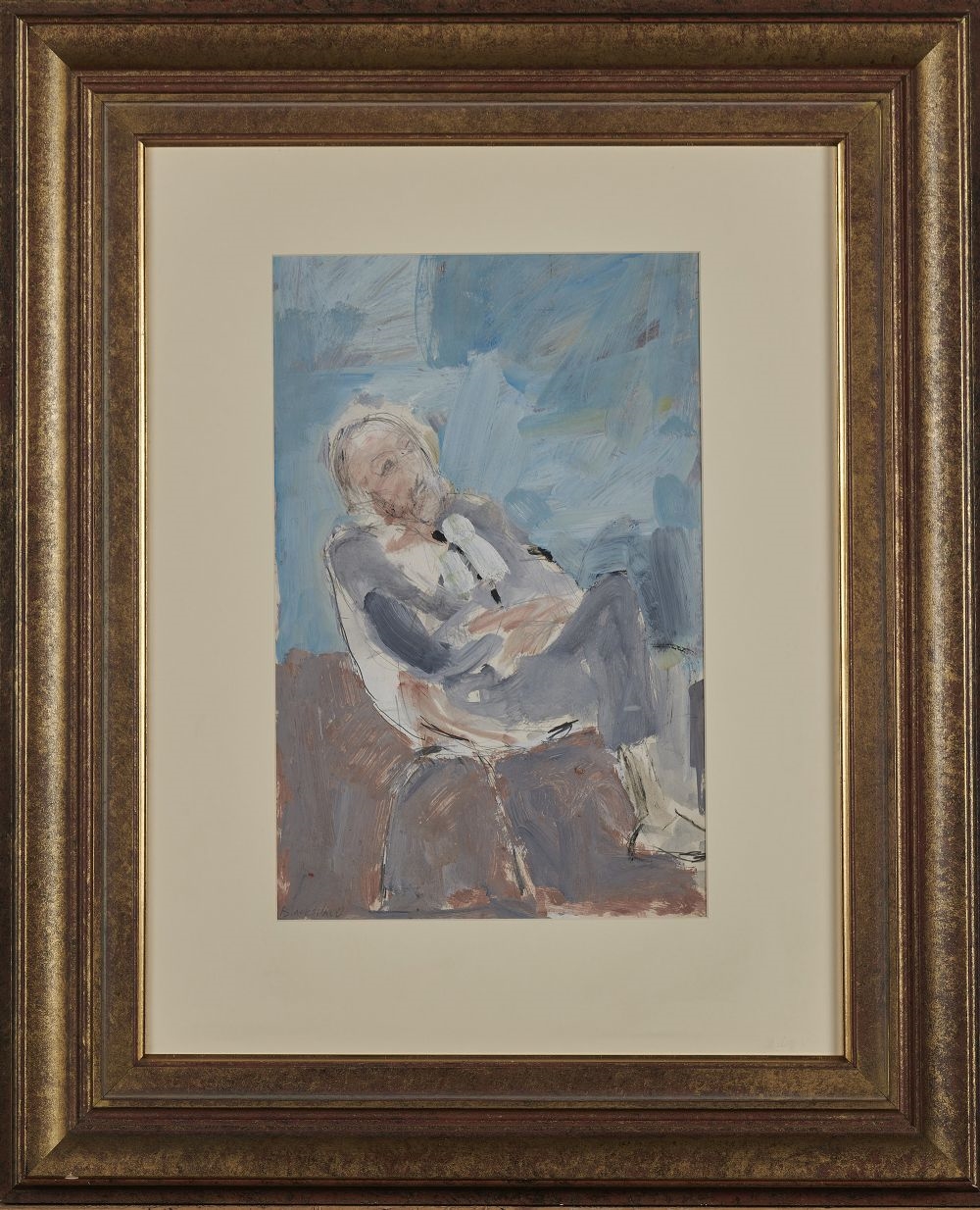 Basil Blackshaw | SEATED MAN | MutualArt