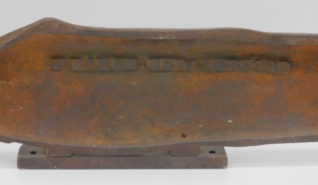 David Baker | Cast iron whale-form doorstop | MutualArt