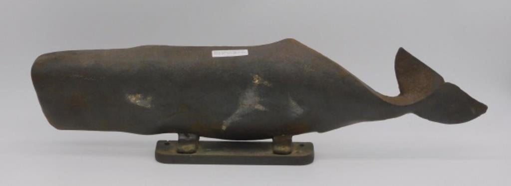 David Baker | Cast iron whale-form doorstop | MutualArt