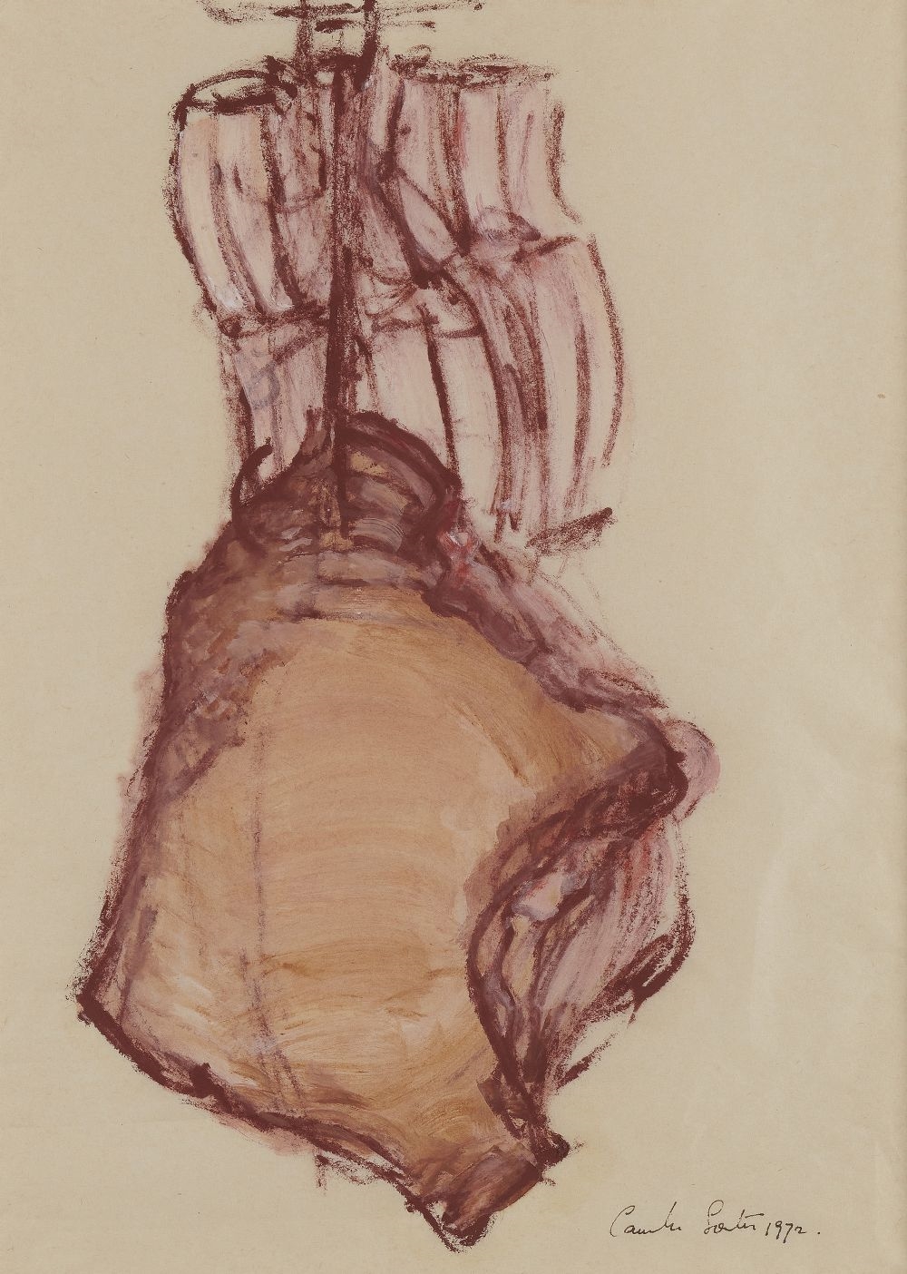 Hanging Meat Drawing