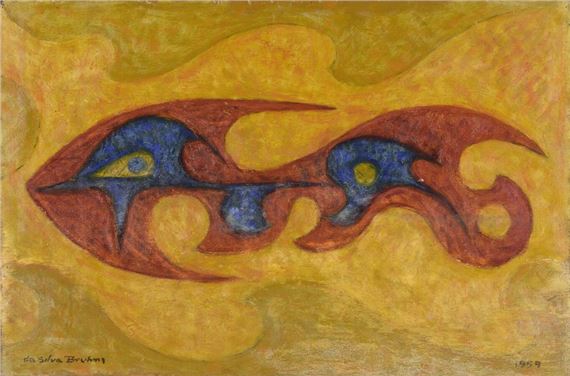 Ivan da Silva Bruhns | Le poisson rouge, 1959. (1959) | MutualArt