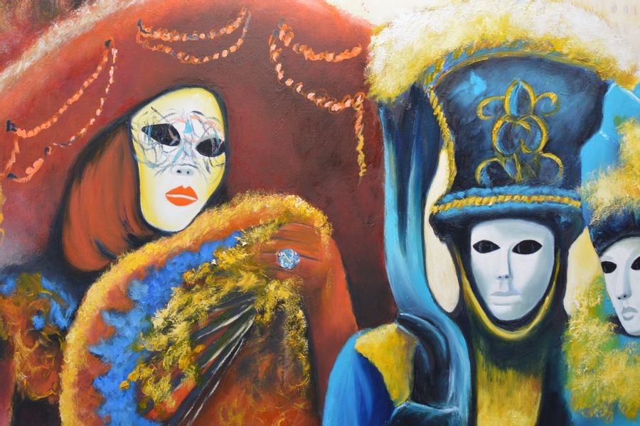 Georges Brembor | Carnaval Venise | MutualArt
