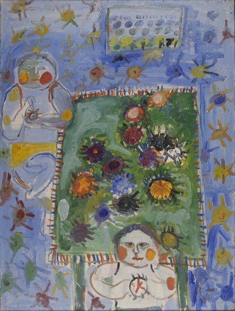 Armand Avril | Personnages attablés. (1926) | MutualArt