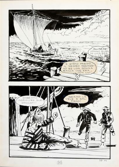 Milo Manara | Jolanda de Almaviva | MutualArt