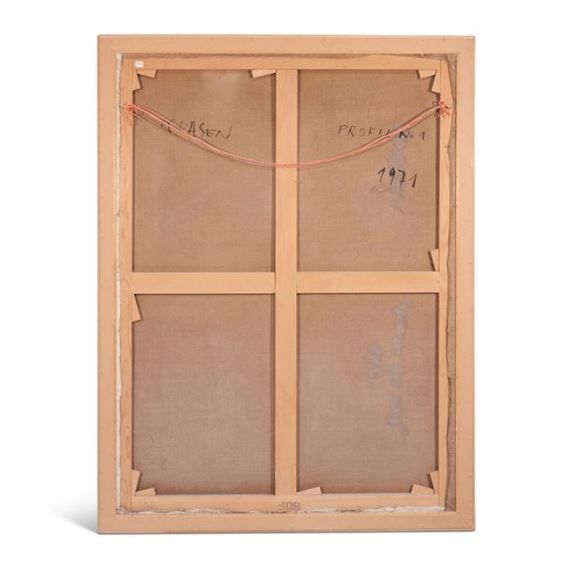 Peter Klasen | Profile N°1, 1971 | MutualArt