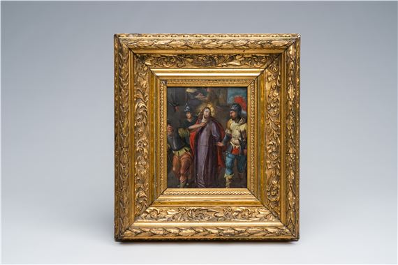 Pieter Lisaert IV | Christ appears before Pontius Pilate | MutualArt