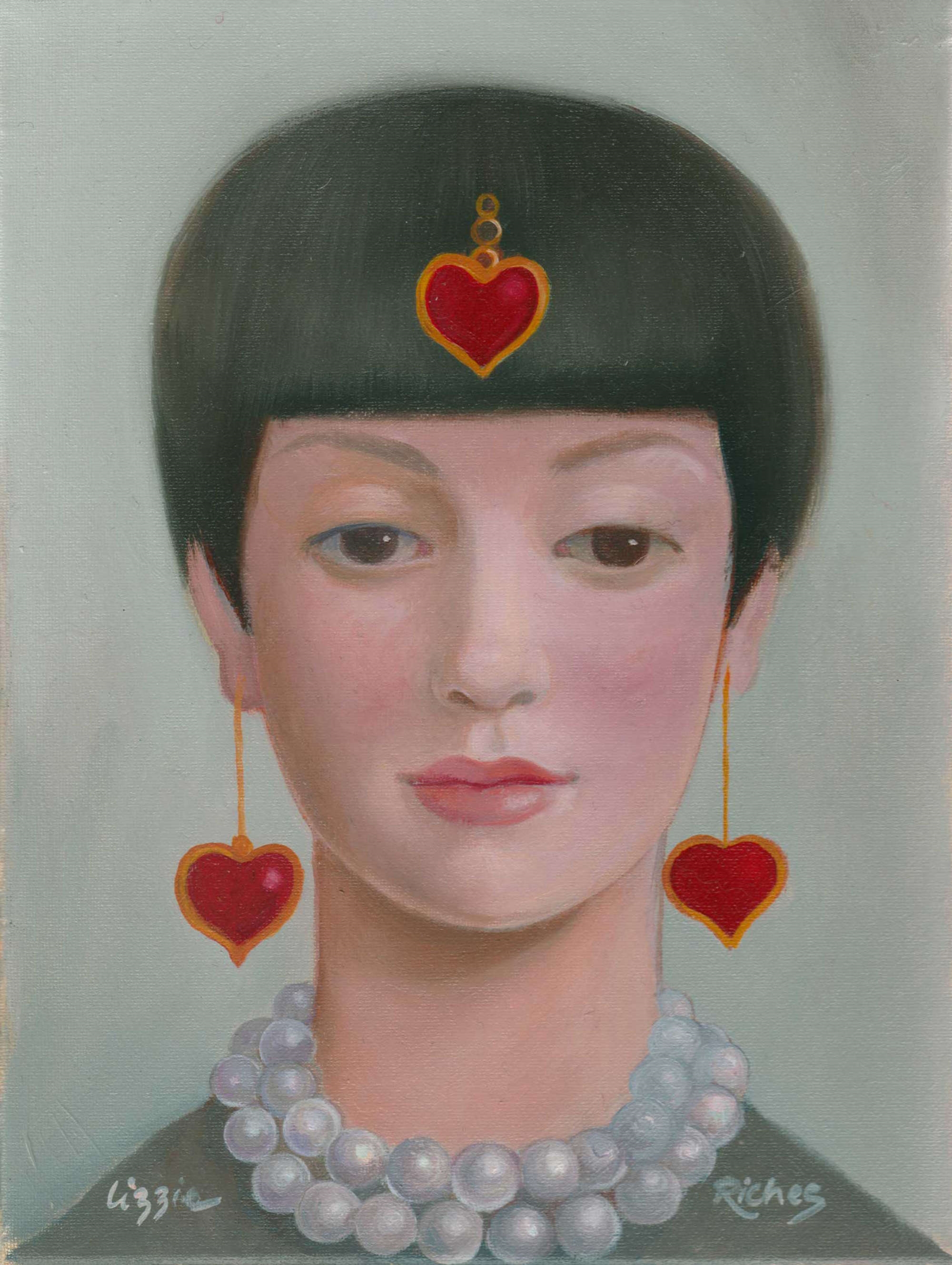 Lizzie Riches | Three of Hearts | MutualArt