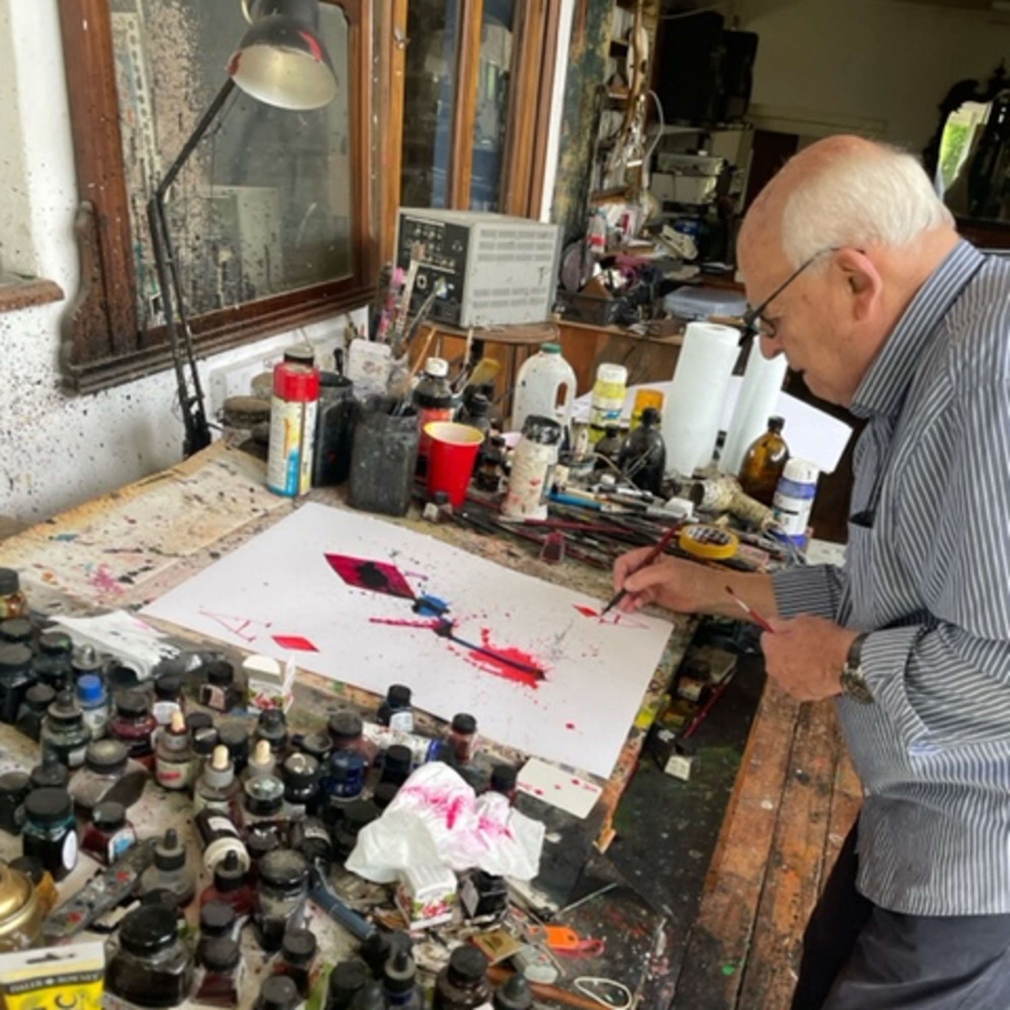 Ralph Steadman | Ace of Diamonds | MutualArt