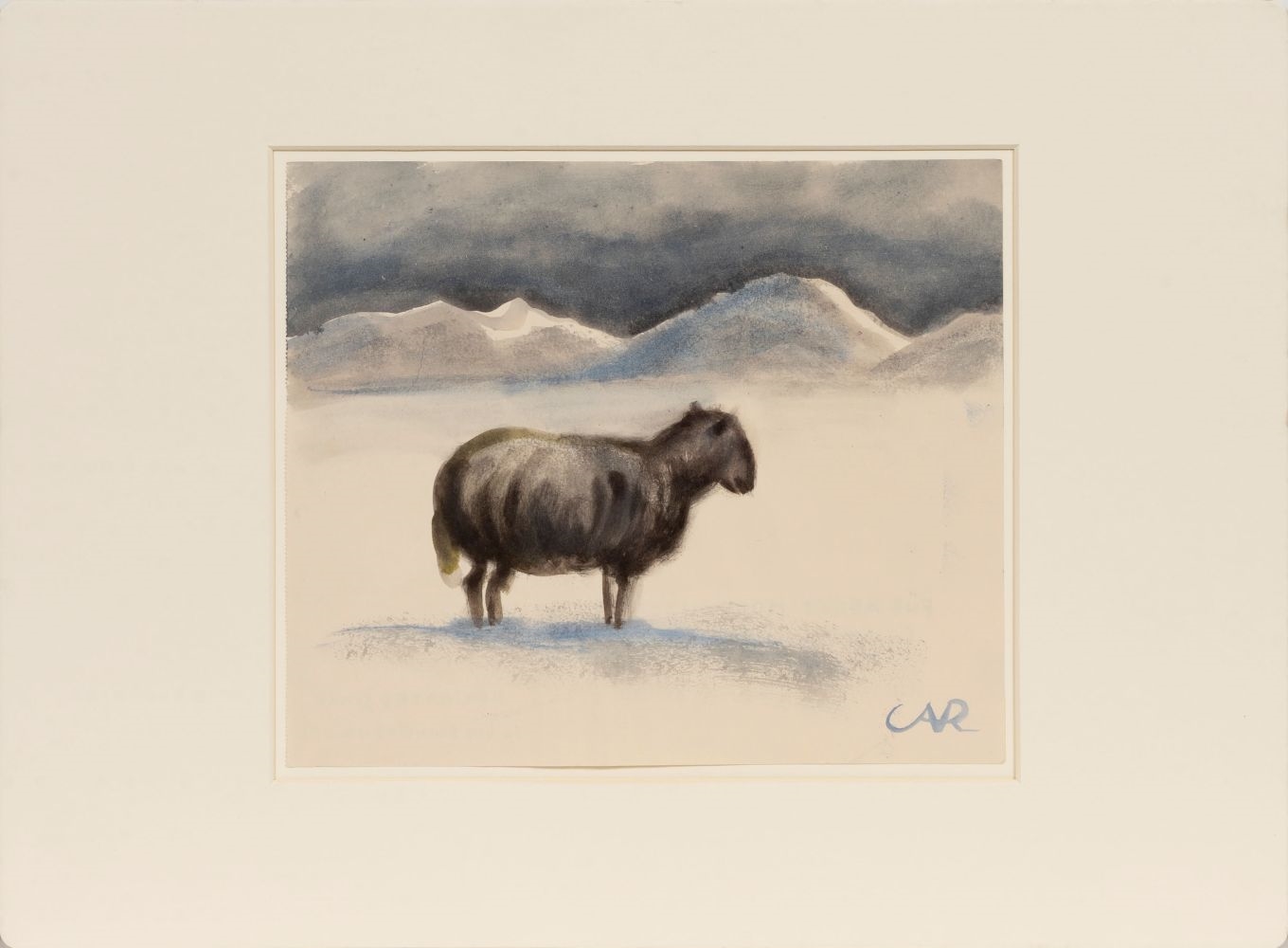 Anita Ree | Sheep in the Dunes | MutualArt