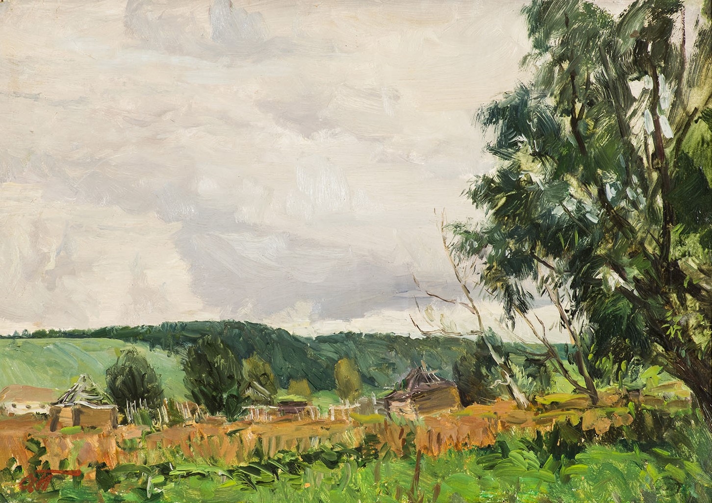 Arkady Plastov | Portrait of a Bearded Man | MutualArt