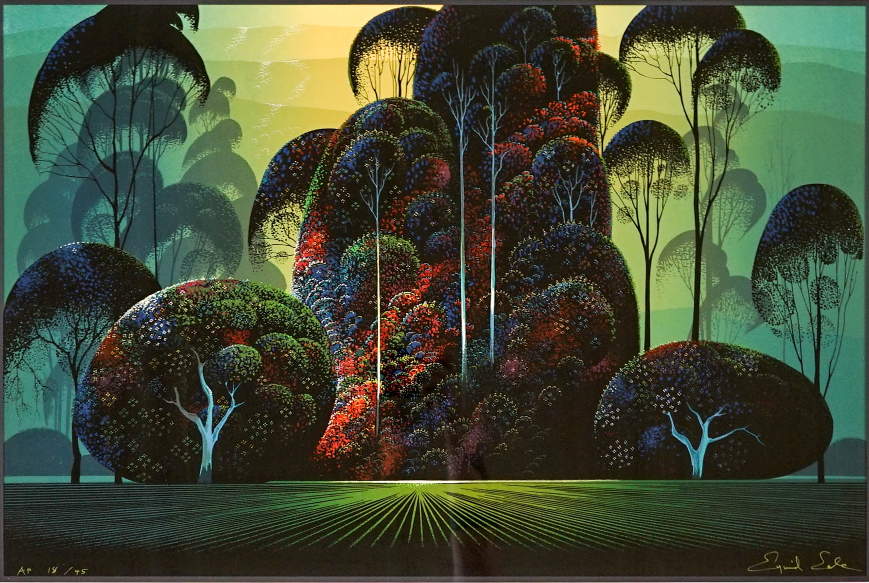 Eyvind Earle | Winter | MutualArt