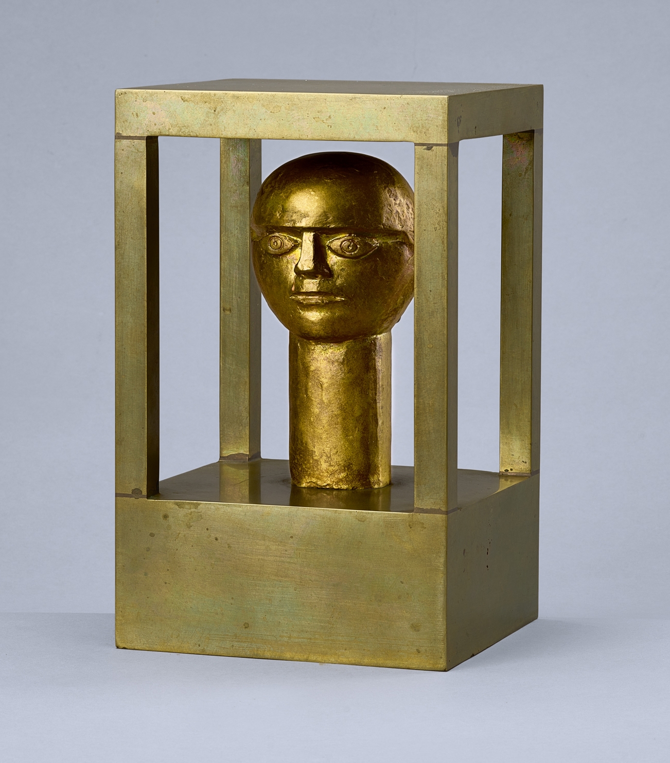 Otto Müller | Kopf im Gehäuse | MutualArt