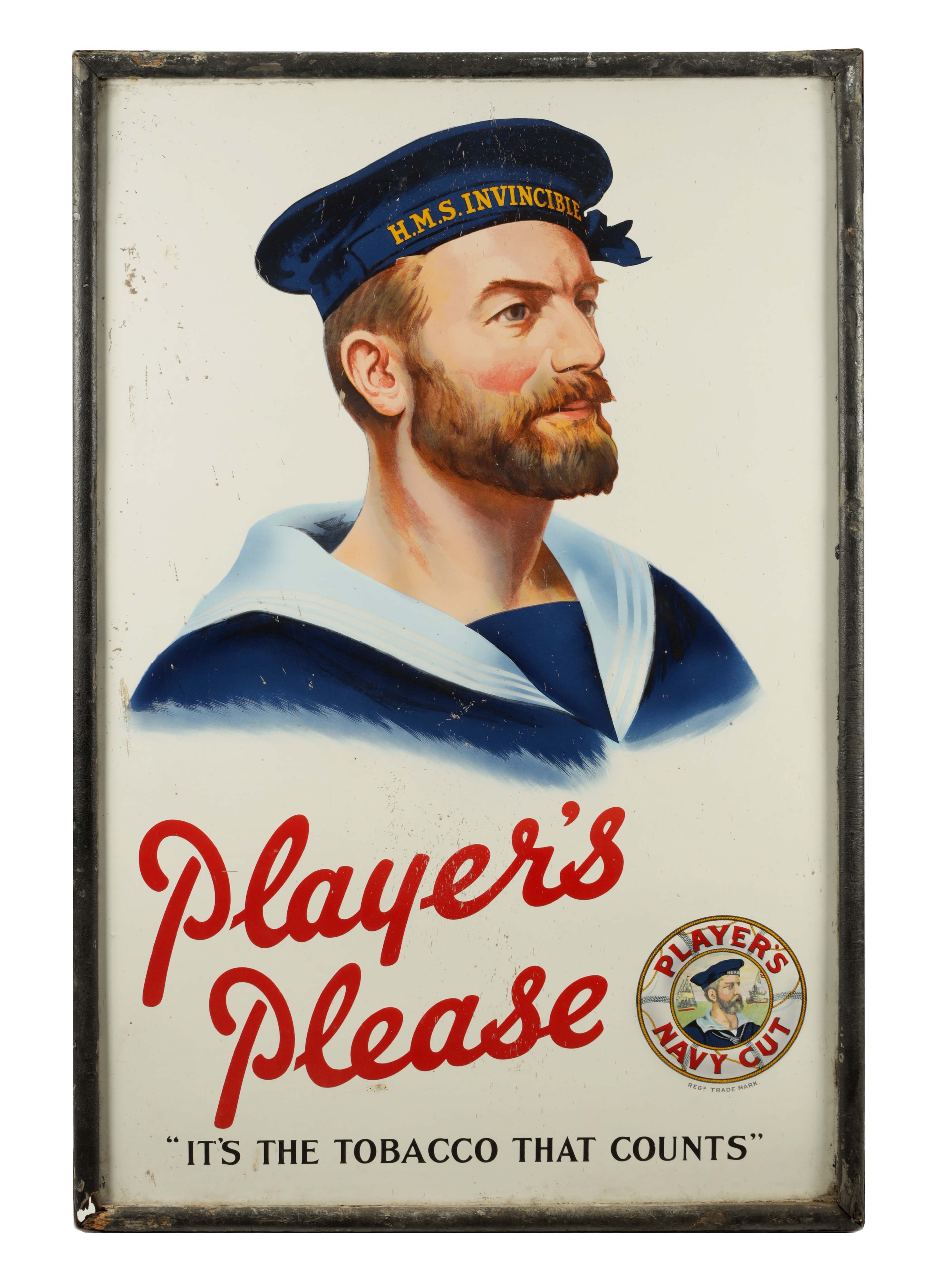 John Player | AN OVER-SIZED VINTAGE JOHN PLAYER'S ADVERTISING ENAMELLED ...