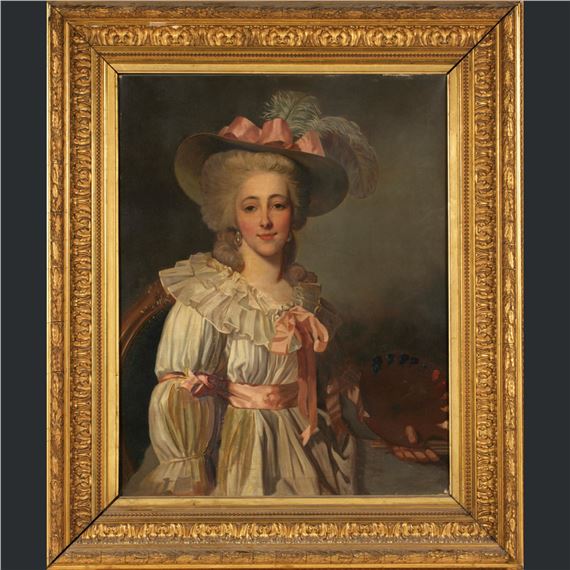 Adelaide Labille-Guiard | Portrait de la baronne Beck de Muhlberg, née ...