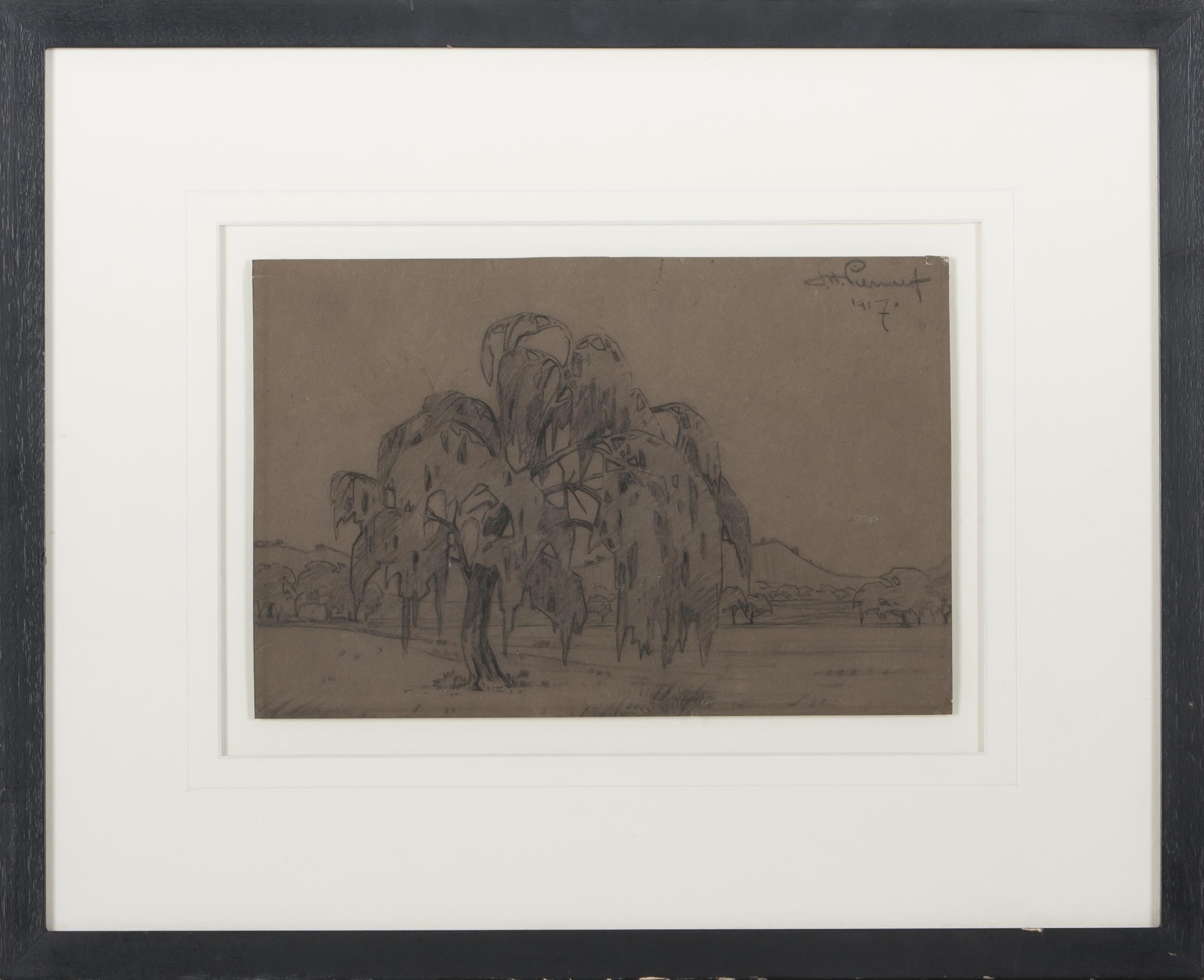 Jacob Hendrik Pierneef | STUDY OF A TREE | MutualArt