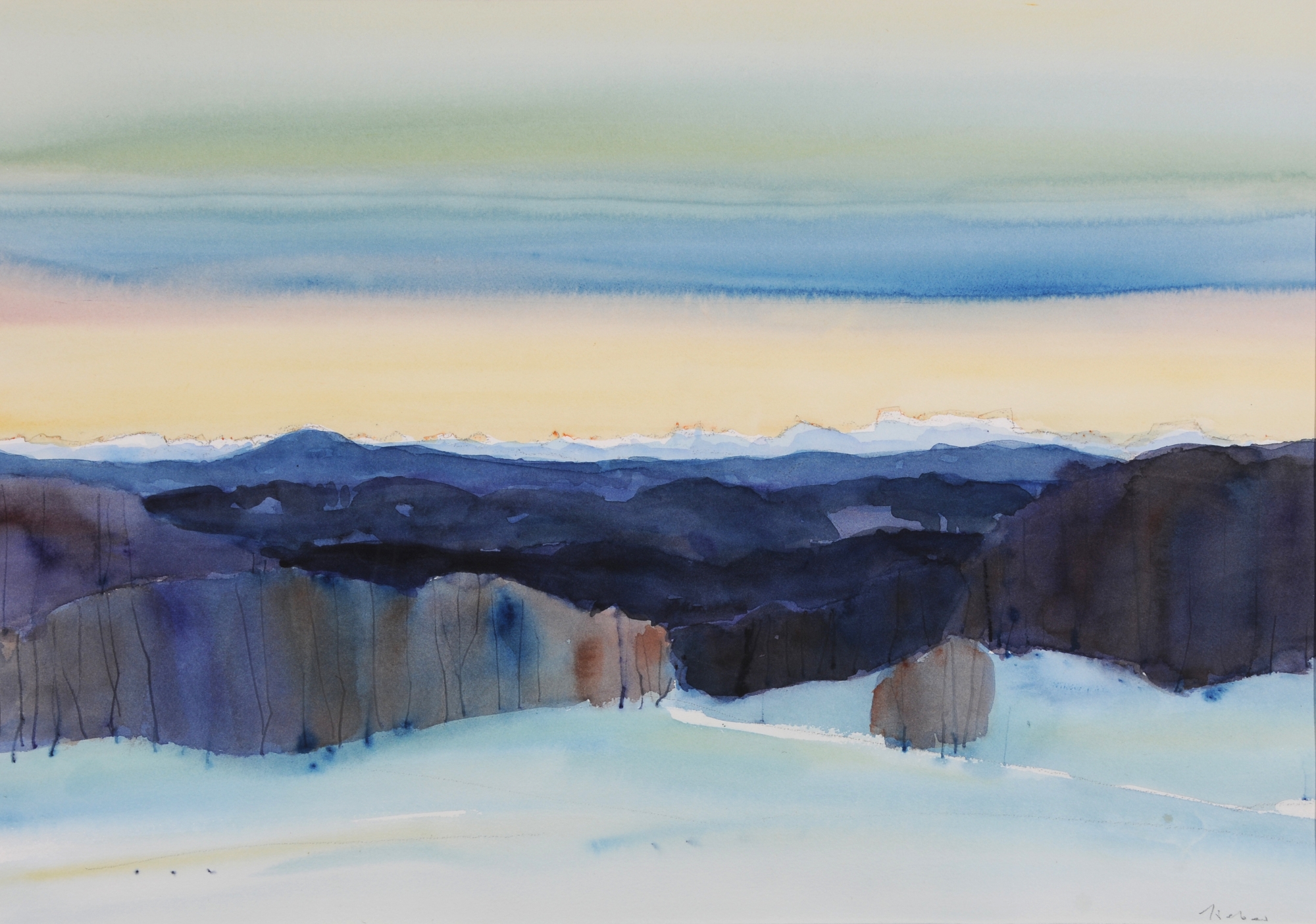 Hans Ruedi Sieber | Tösstallandschaft | MutualArt