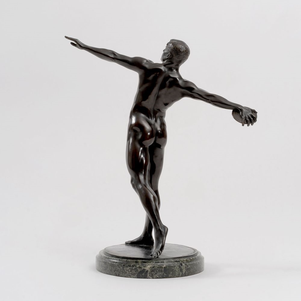 Rudolf Marcuse | A Discus Thrower (1900) | MutualArt