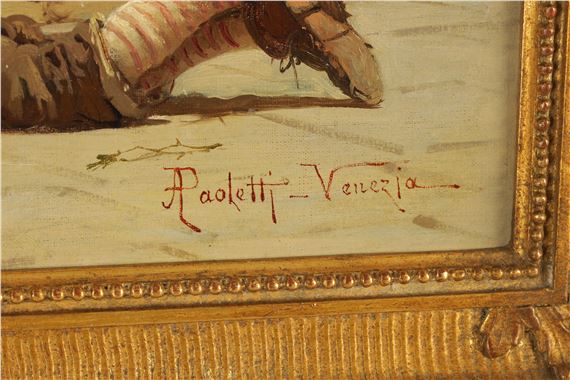 Antonio Ermolao Paoletti | . A LATE 19TH CENTURY OIL ON CANVAS | MutualArt