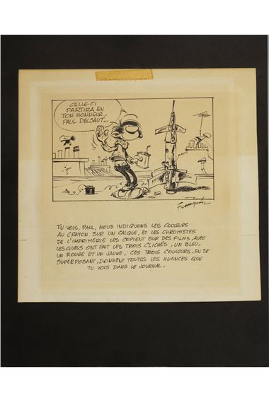 Andre Franquin | Gaston Lagaffe | MutualArt