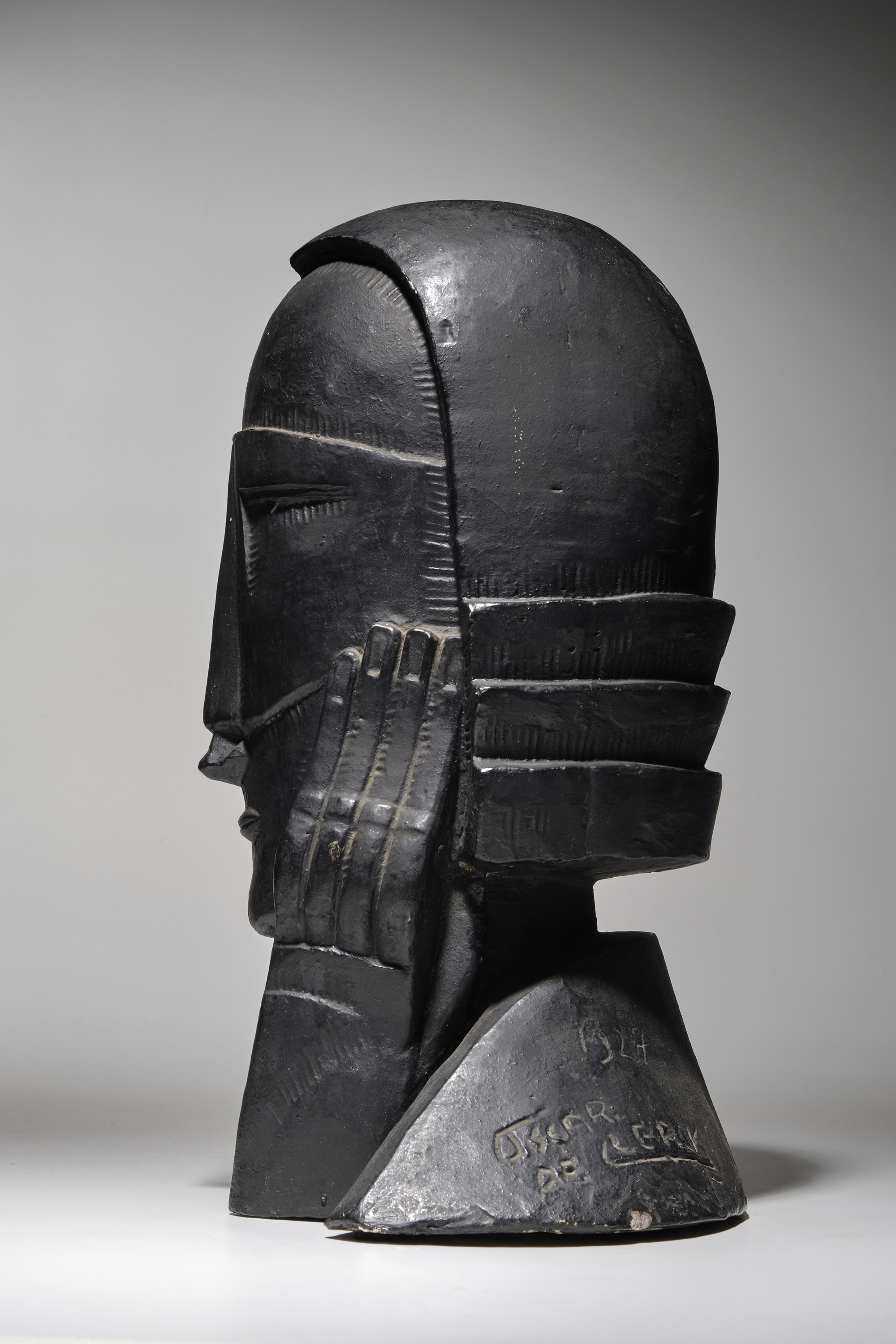 Oscar de Clerck | Pensive Woman – 1922 (1922) | MutualArt