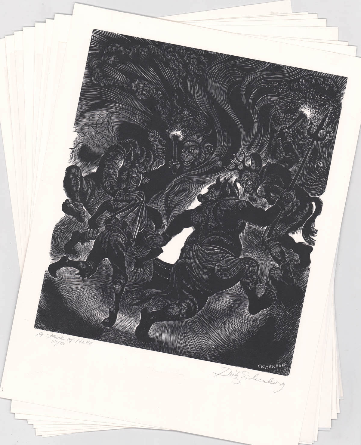 Fritz Eichenberg | (8) Fritz Eichenberg Wood Engravings | MutualArt