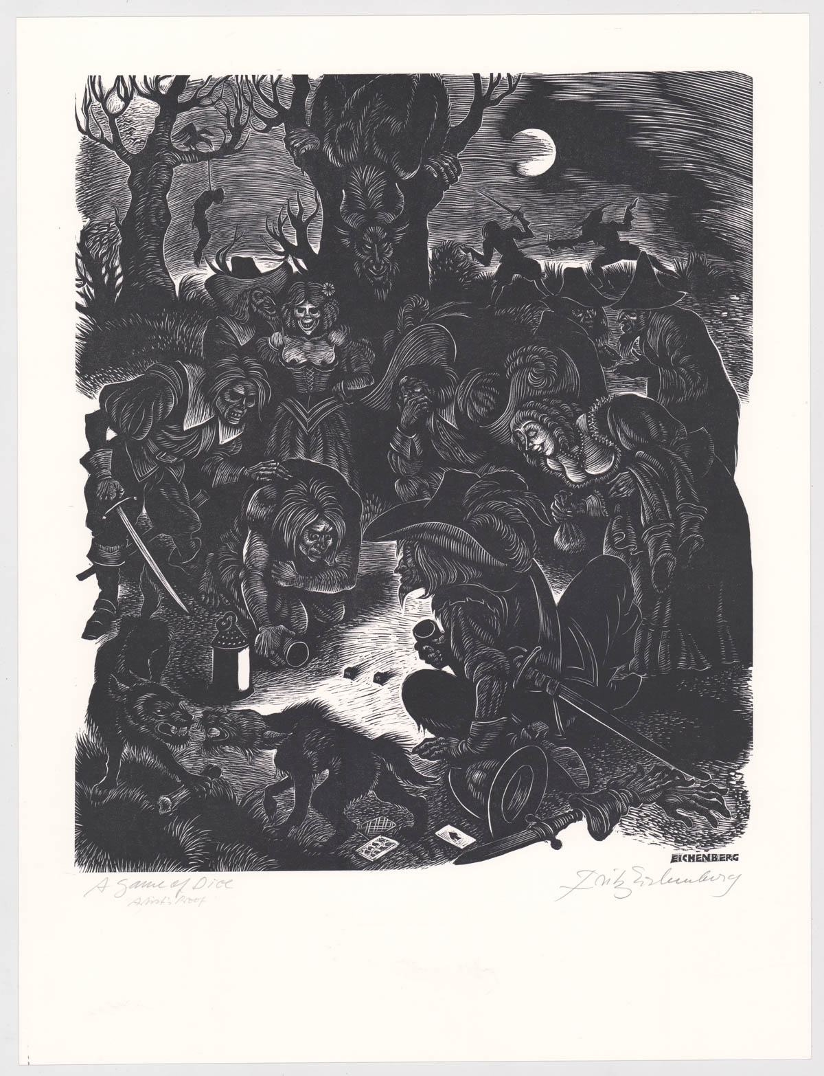 Fritz Eichenberg | (4) Fritz Eichenberg Wood Engravings | MutualArt