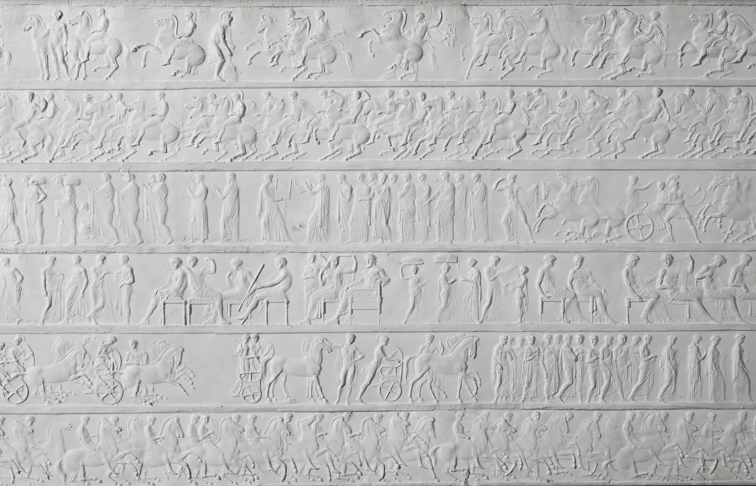 John Henning Sr. | A PLASTER RELIEF CAST OF THE PARTHENON | MutualArt