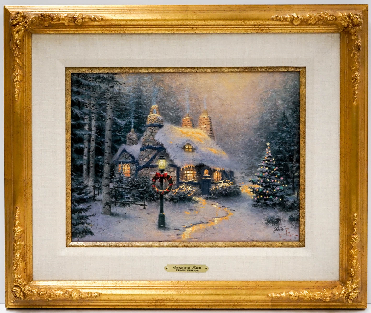 Thomas Kinkade | Christmas Cottage IV | MutualArt