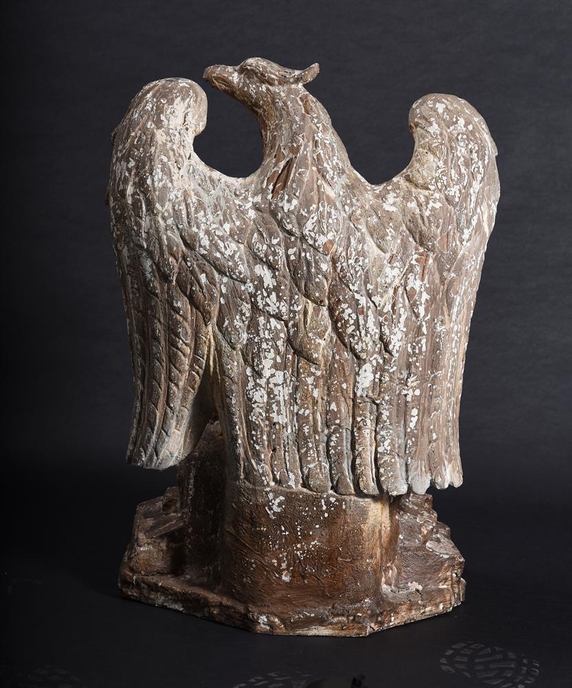 William Kent | A LARGE CARVED AND PAINTED FIGURE OF AN EAGLE | MutualArt