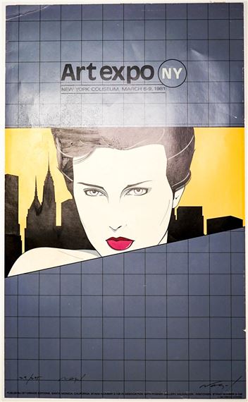 Patrick Nagel | Patrick Nagel Signed & Numbered Expo Poster | MutualArt
