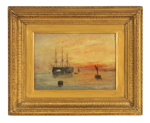J.m Edwards | J.M EDWARDS. A LATE 19TH CENTURY OIL ON CANVAS “THE GUARD ...